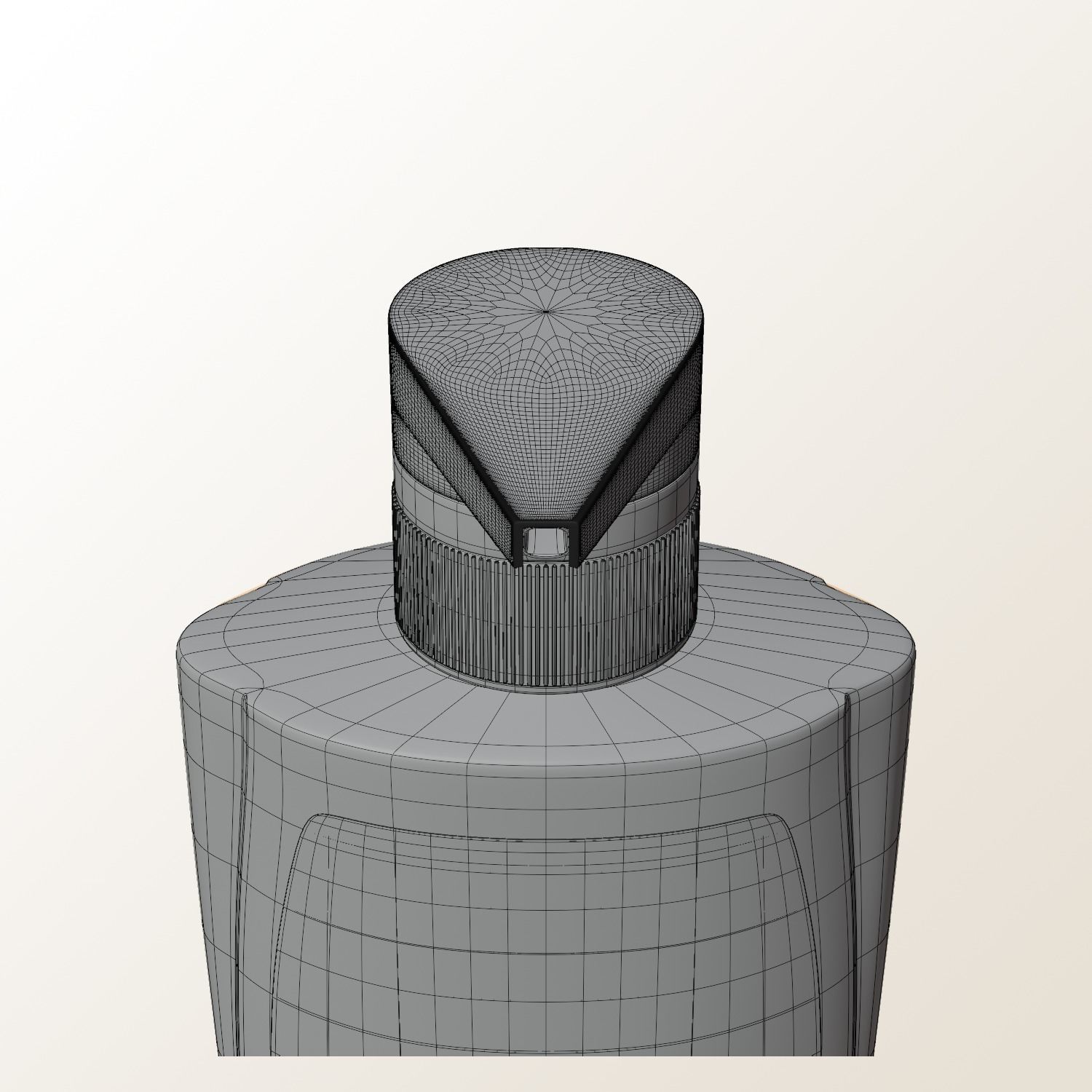 Loreal Shampoo Bump Bottle 450ml Packaging Mockup 3D model | CGTrader