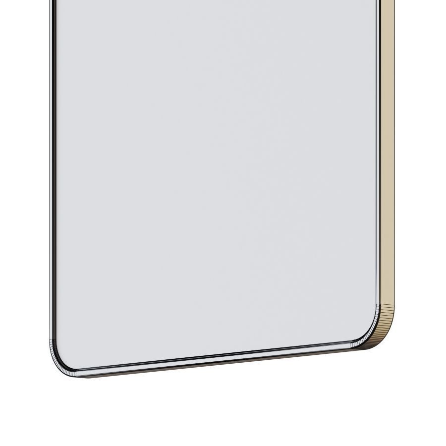 Rounded Corners Mirror by Clear Home Design 3D model | CGTrader