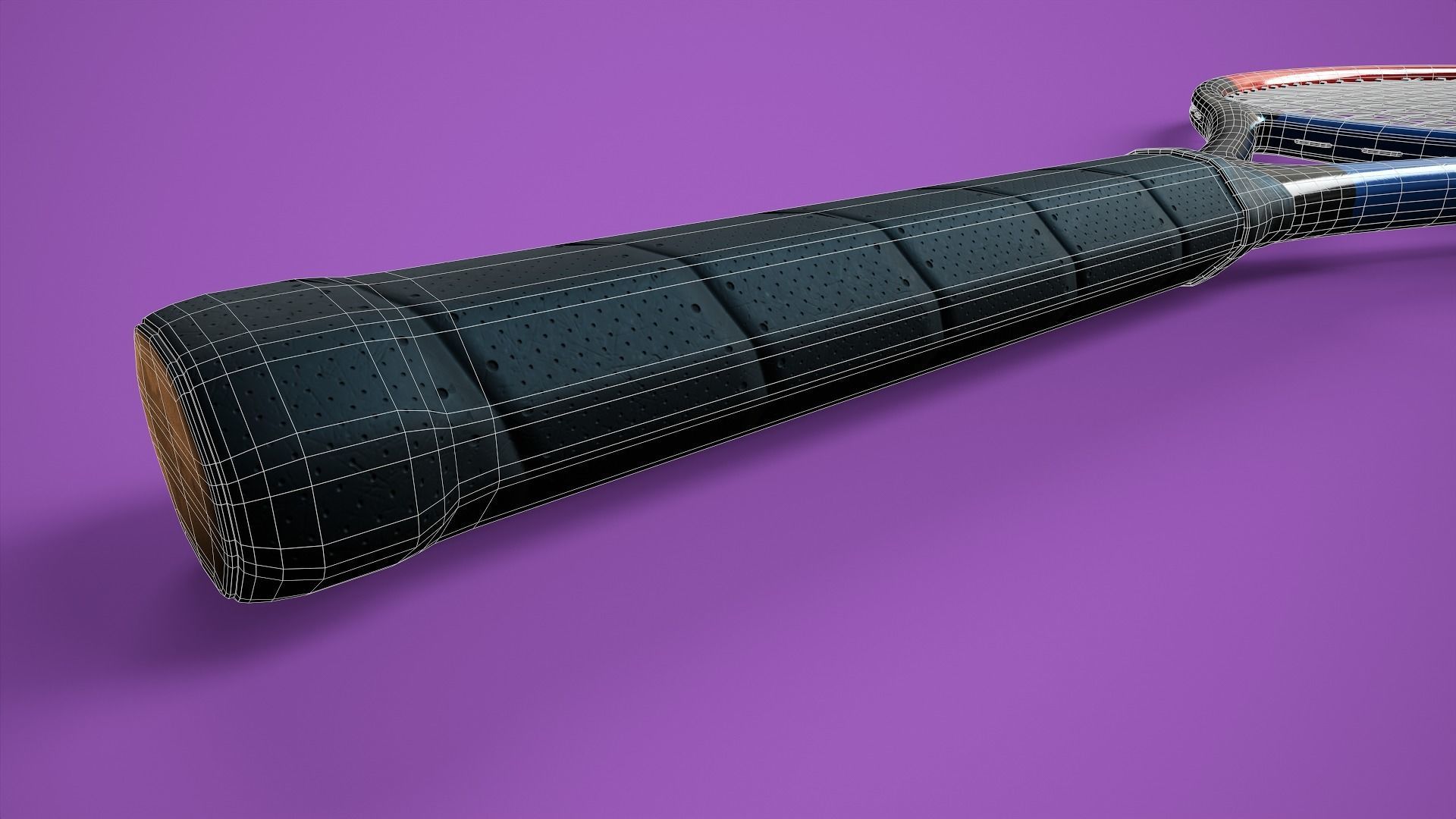 3D model Tennis Racket VR / AR / low-poly | CGTrader