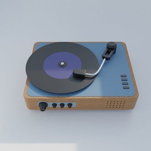 Record Player 3D model | CGTrader