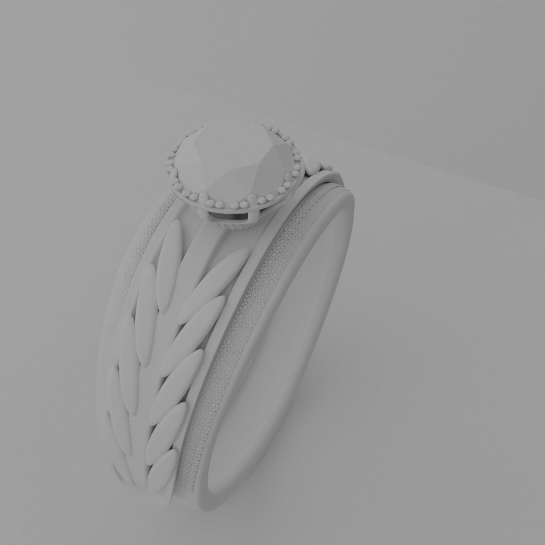 diamond ring in blender 3d model 3D model | CGTrader