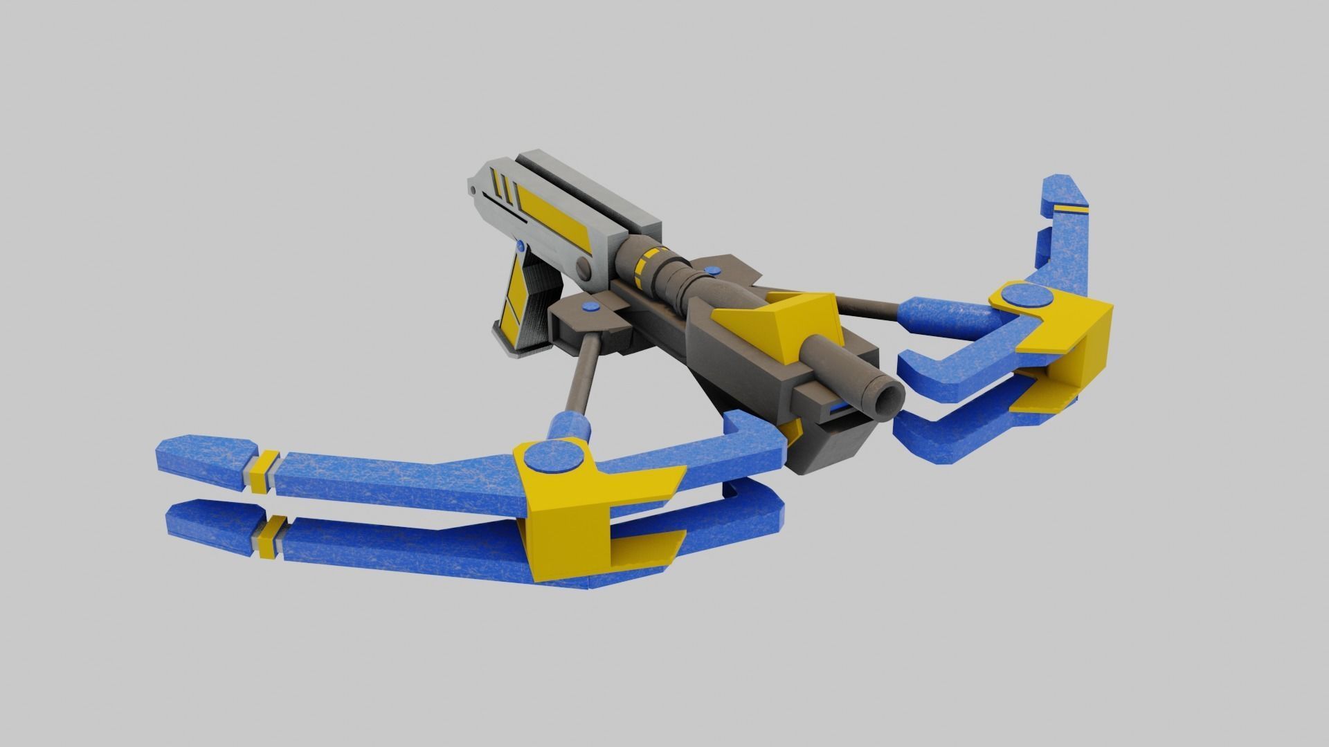 3D model Modern sci fi crossbow VR / AR / low-poly | CGTrader