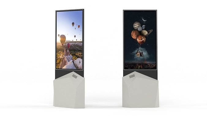 Information Kiosk 3D model | CGTrader