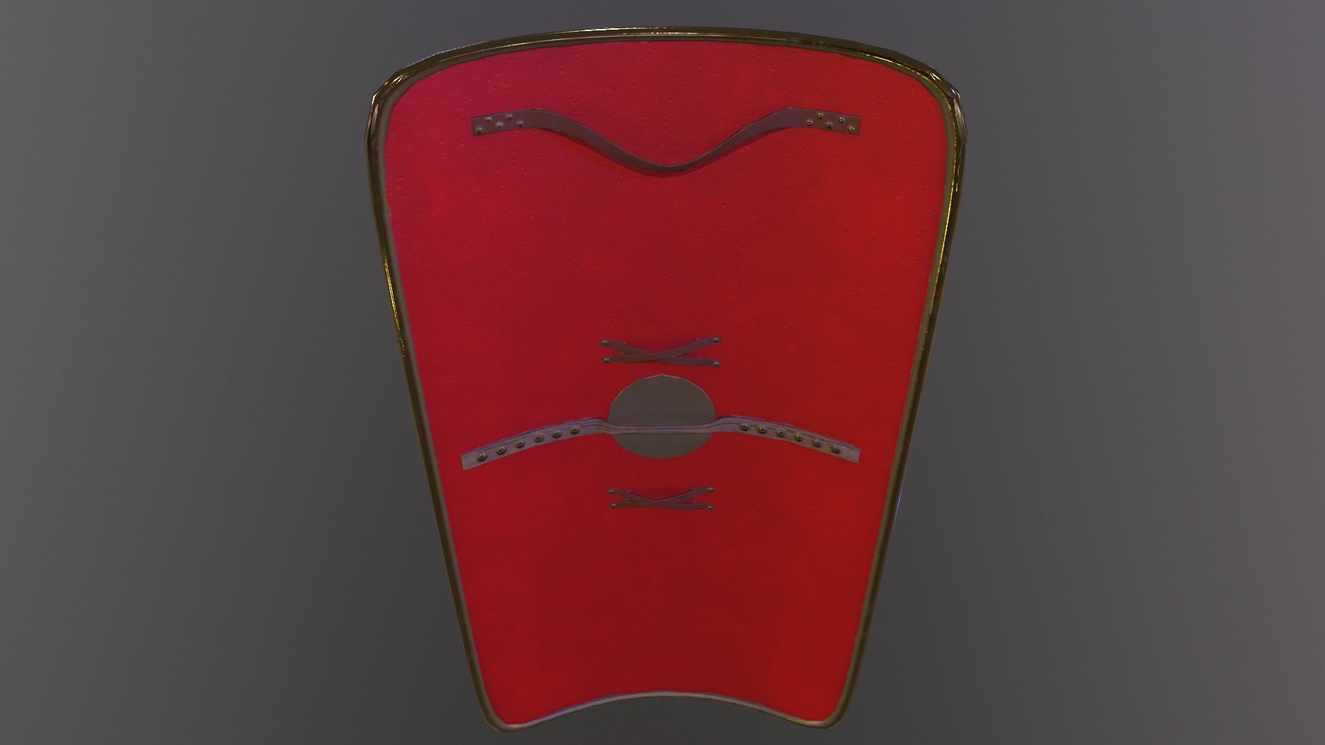 3D model standard rectangular roman shield VR / AR / low-poly | CGTrader