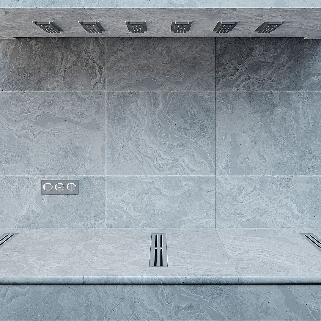Horizontal Shower 3D model | CGTrader