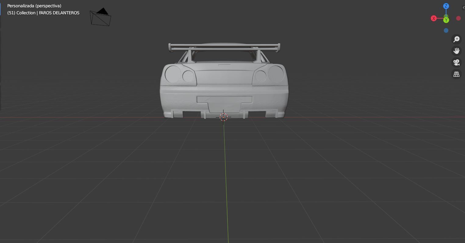 Nissan GTR R34 3D model 3D printable | CGTrader