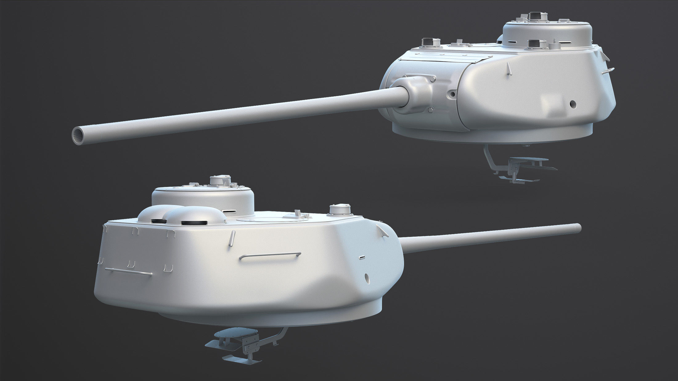 T-34-85 Turret High-Poly 3D model | CGTrader