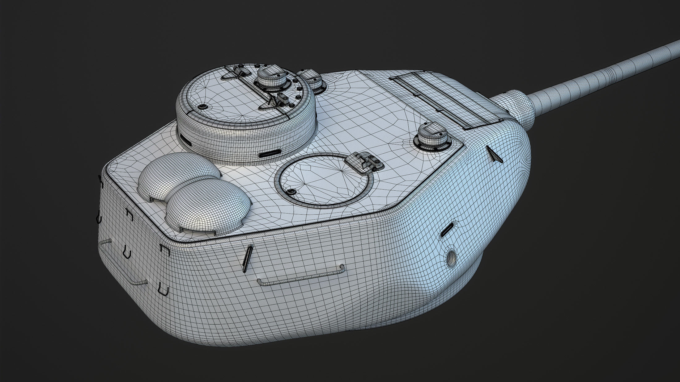 T-34-85 Turret High-Poly 3D model | CGTrader