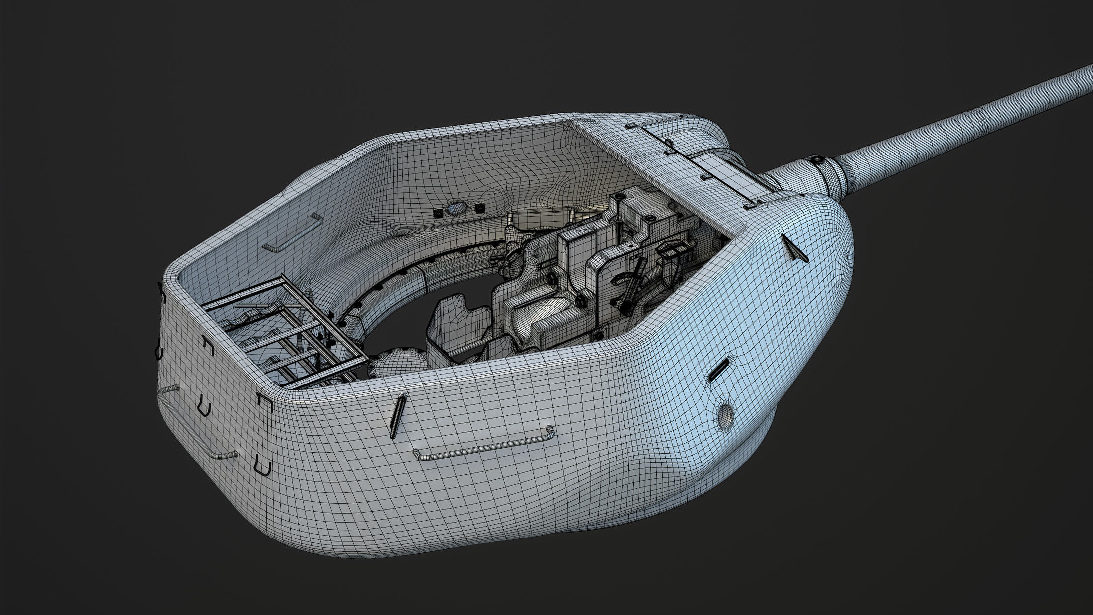 T-34-85 Turret High-Poly 3D model | CGTrader