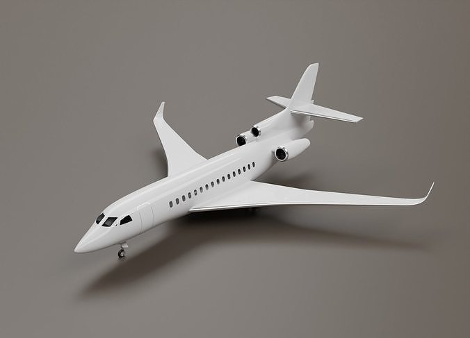 Dassault Falcon 8X 3D model | CGTrader
