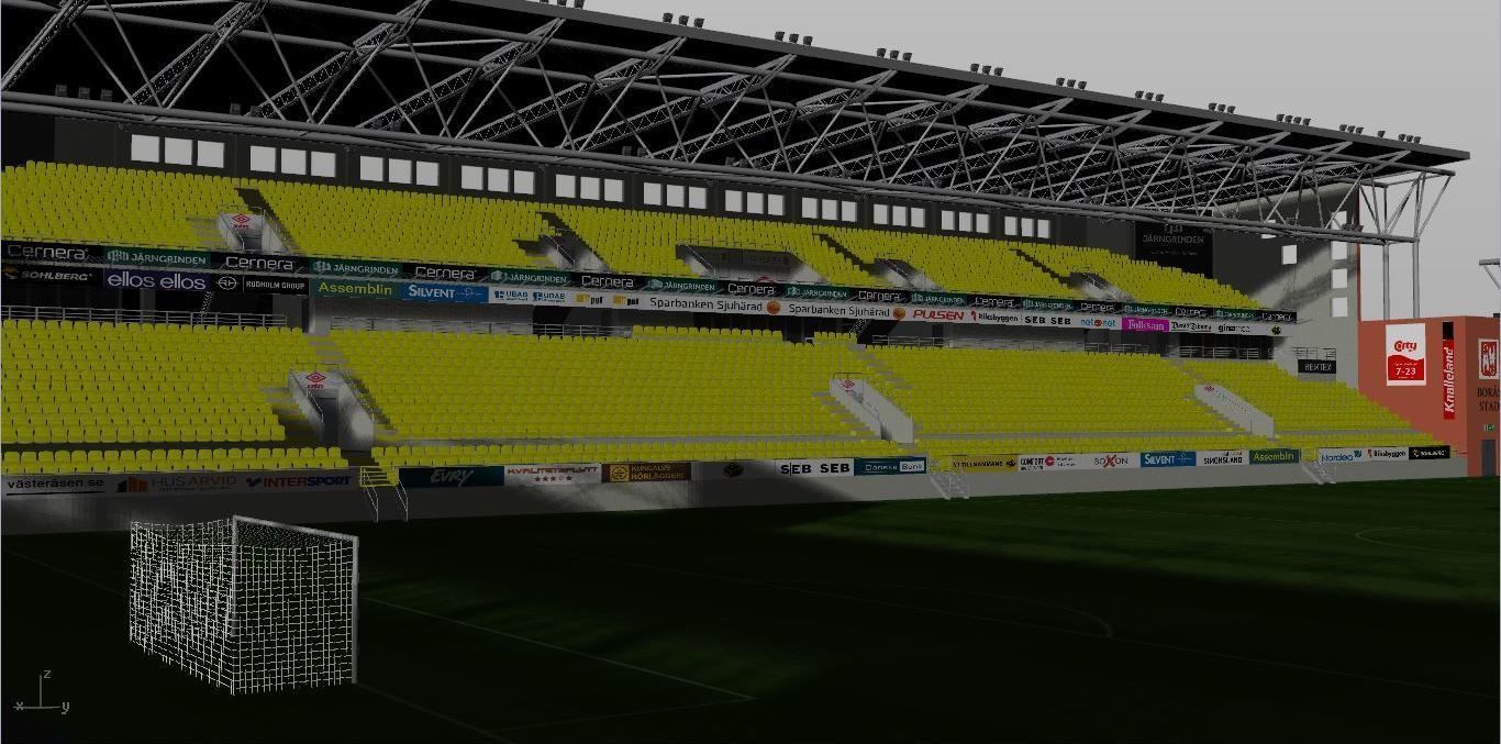 3D model Boras Arena Stadium Elfsborg VR / AR / low-poly | CGTrader