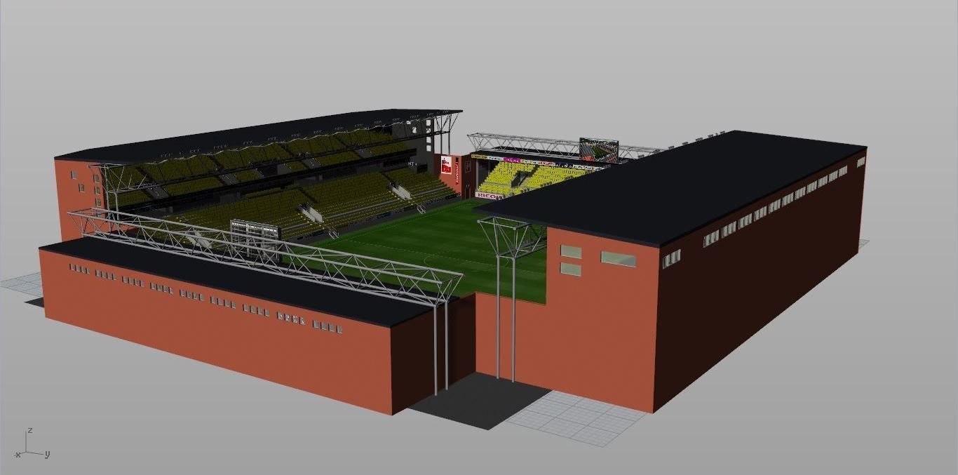 3D model Boras Arena Stadium Elfsborg VR / AR / low-poly | CGTrader
