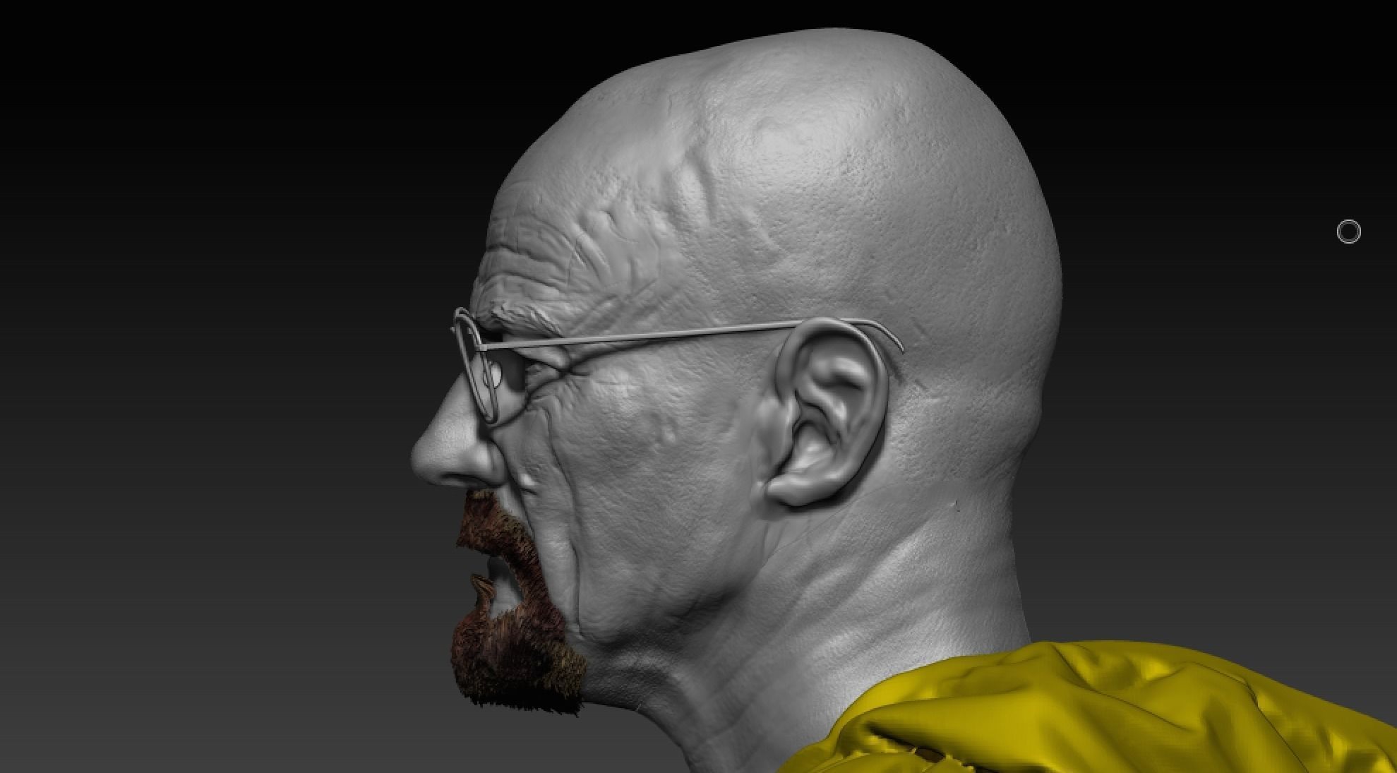 Breaking Bad Bust - Heisenberg - Walter White 3D model 3D printable ...