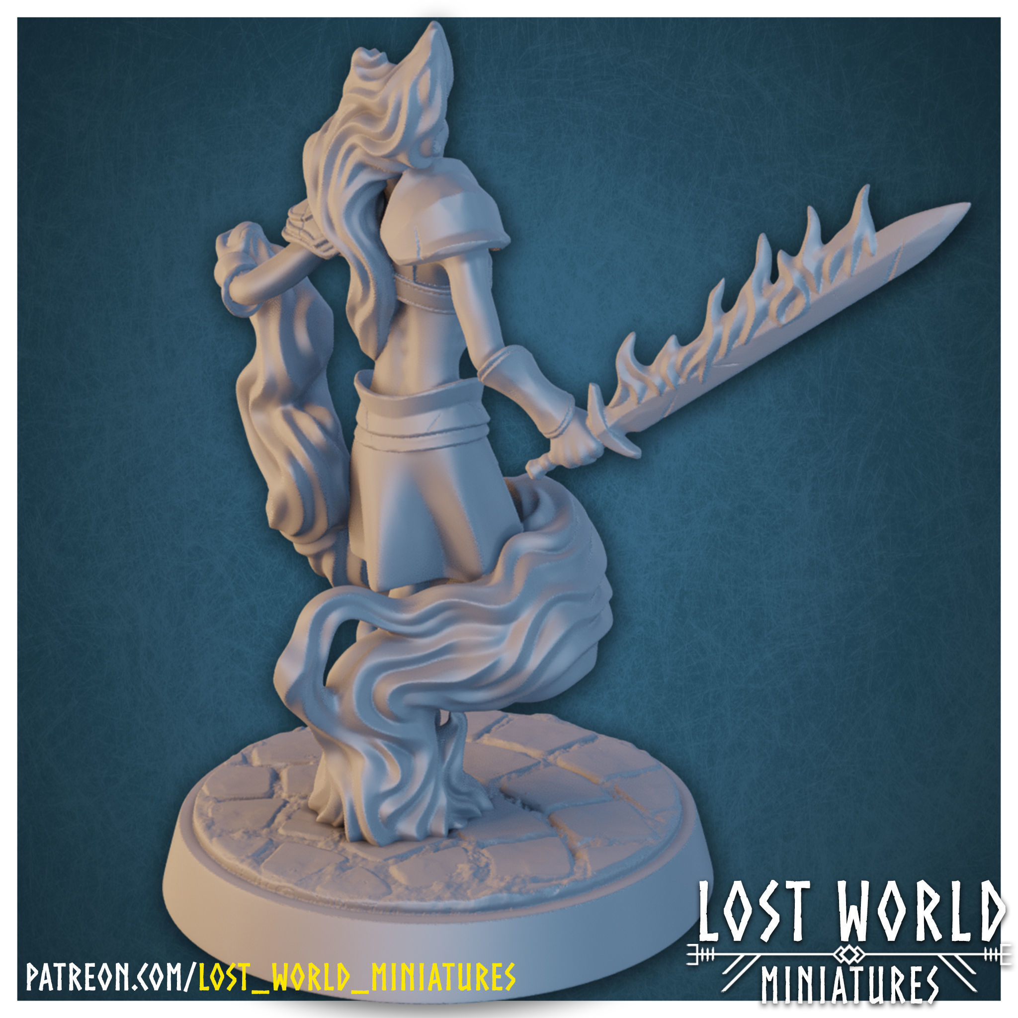 Spectre Revenant Miniatures set - Supported 3D model 3D printable ...