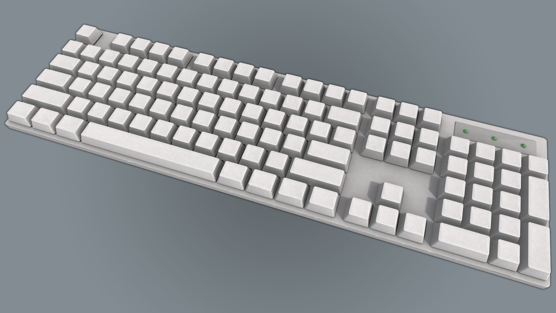 3D model Keyboard 3D Model VR / AR / low-poly | CGTrader
