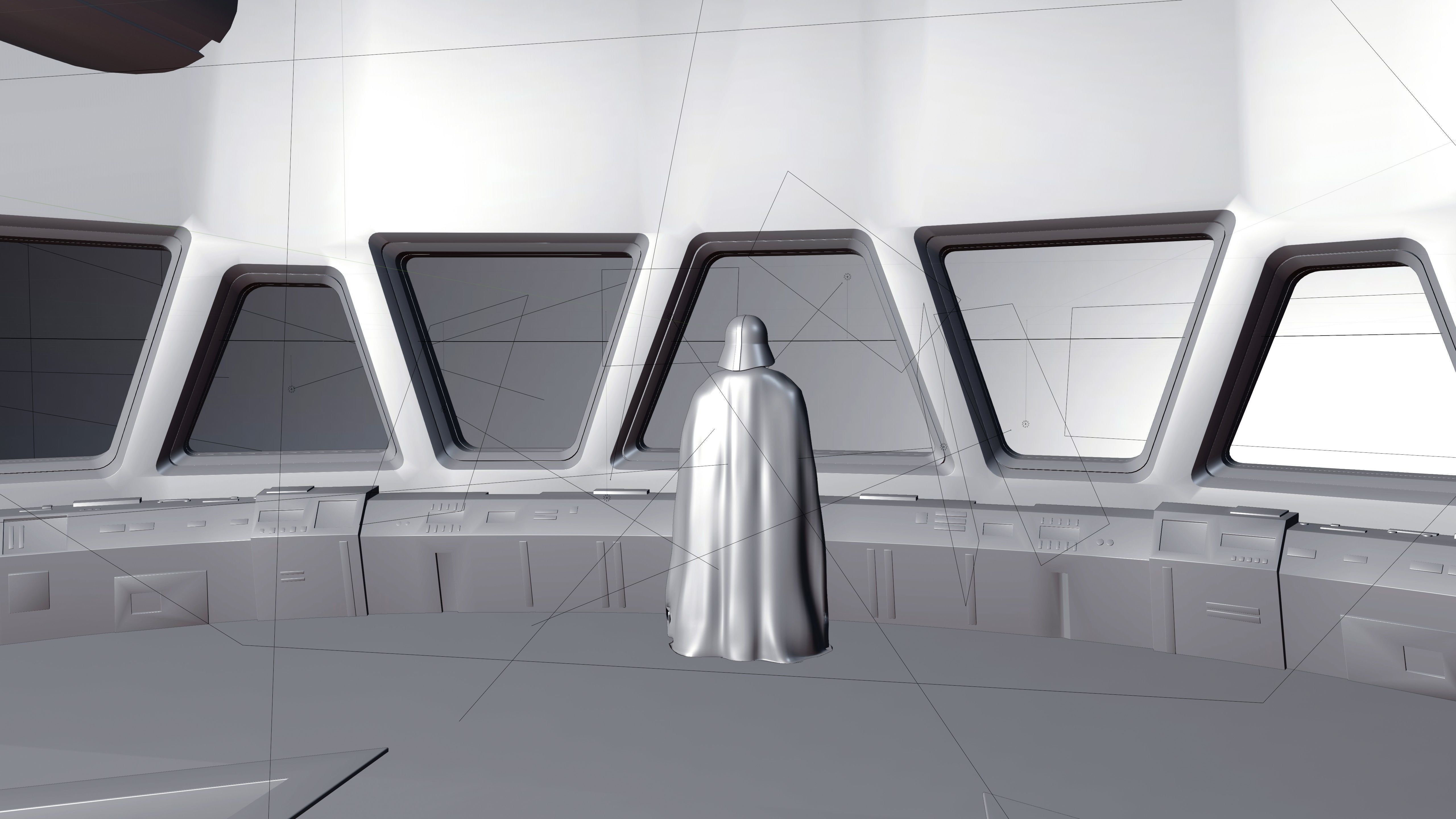 Super Star Destroyer Bridge 3D model | CGTrader