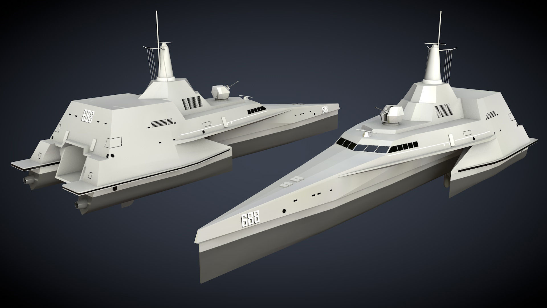 KRI Golok 3D model | CGTrader