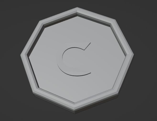 Low poly Coin Gold free VR / AR / low-poly 3D model | CGTrader