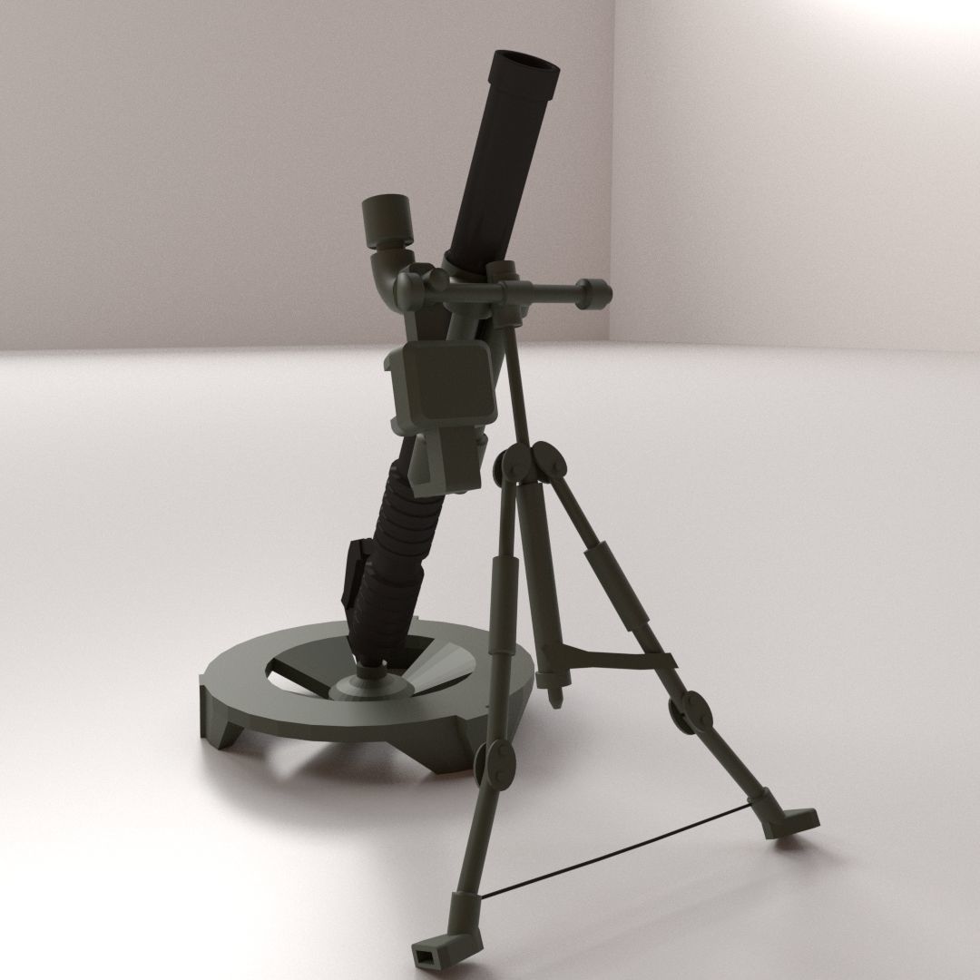 M224 Mortar 3D model | CGTrader