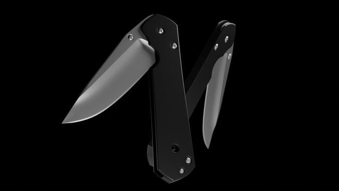 Pocket Knife 3D model | CGTrader