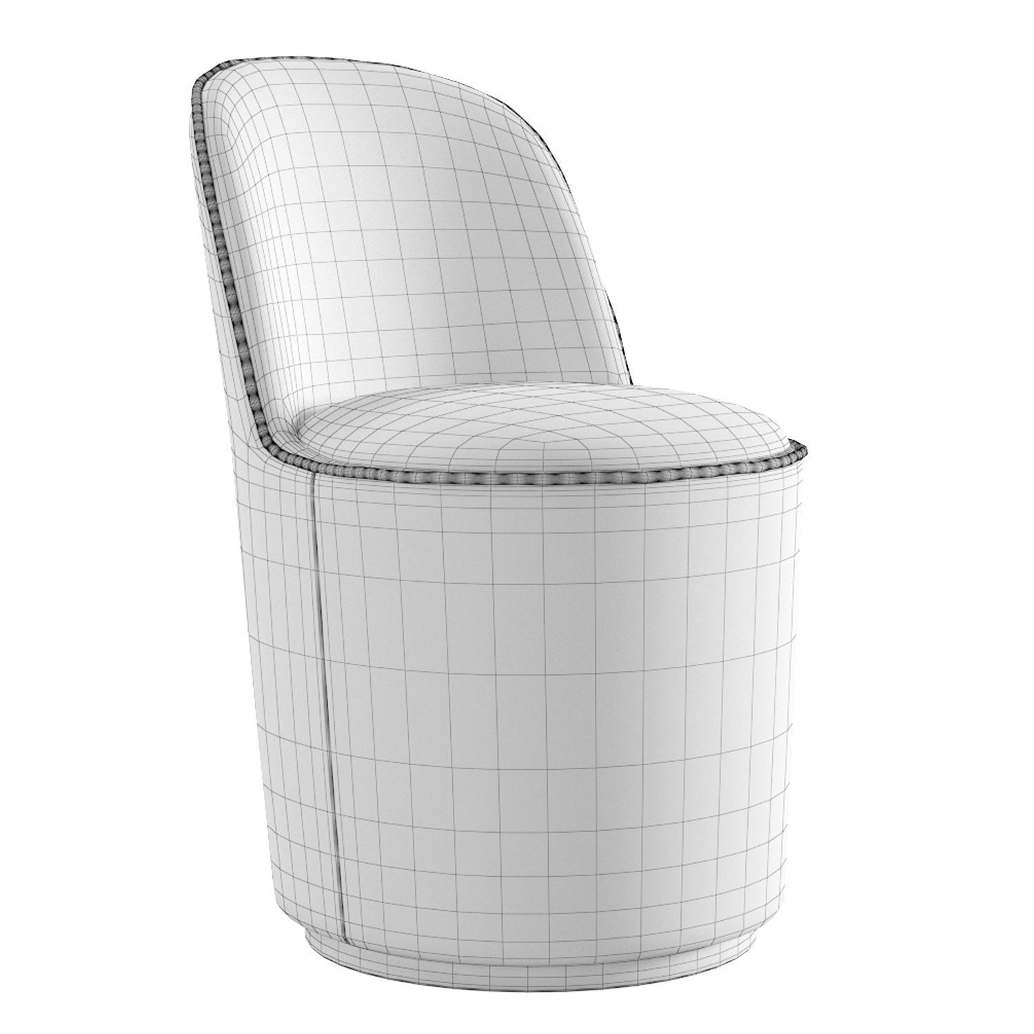 Gubi Tail Dining Chair 3D model | CGTrader