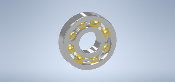 Ball Bearing 3D model animated | CGTrader