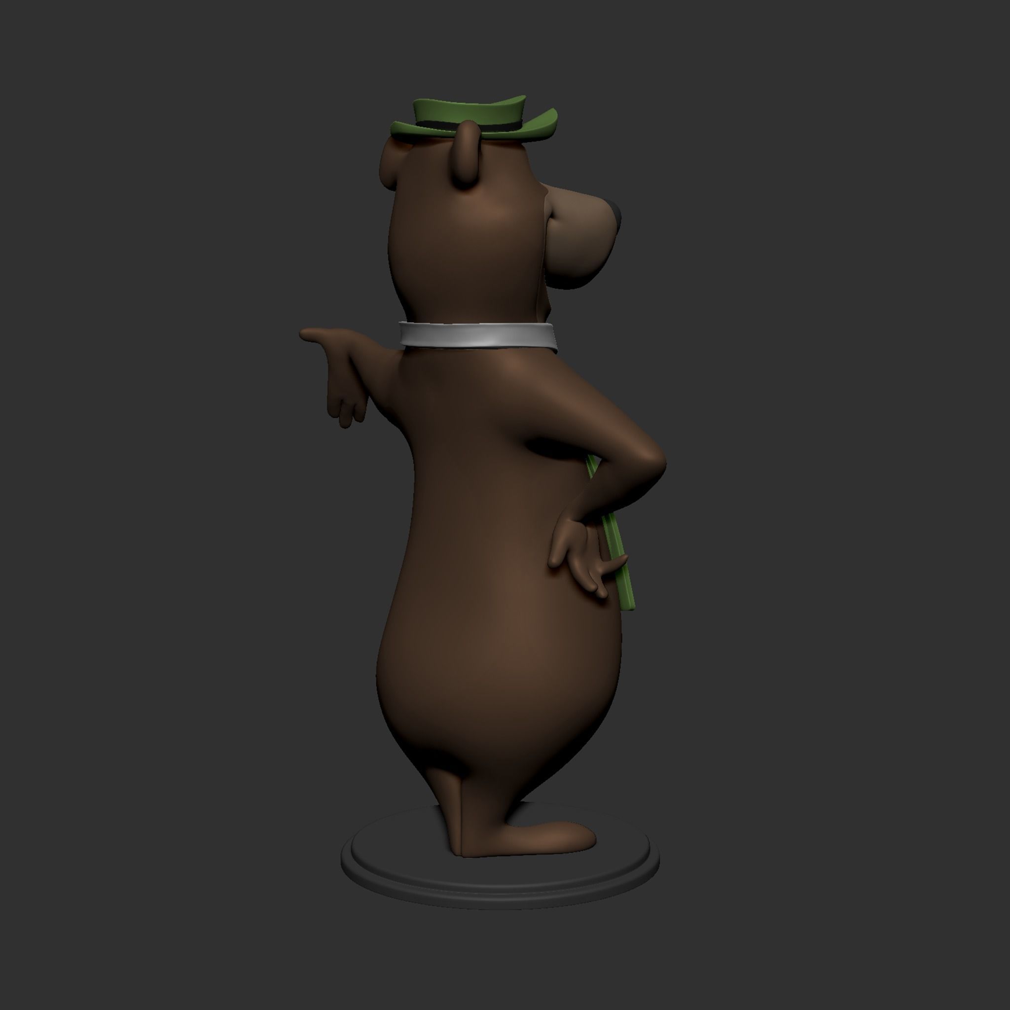 Yogi Bear 3D model 3D printable | CGTrader