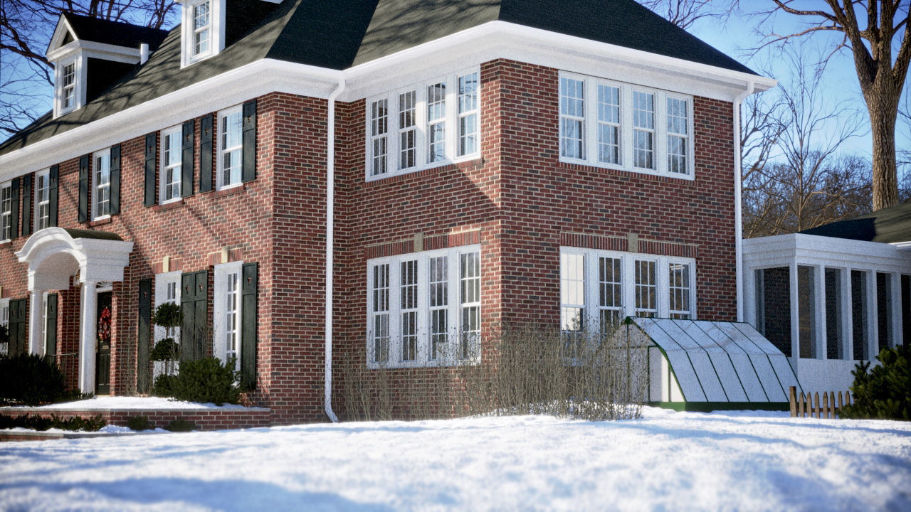3D model The most accurate copy of the house from the movie HOME ALONE ...