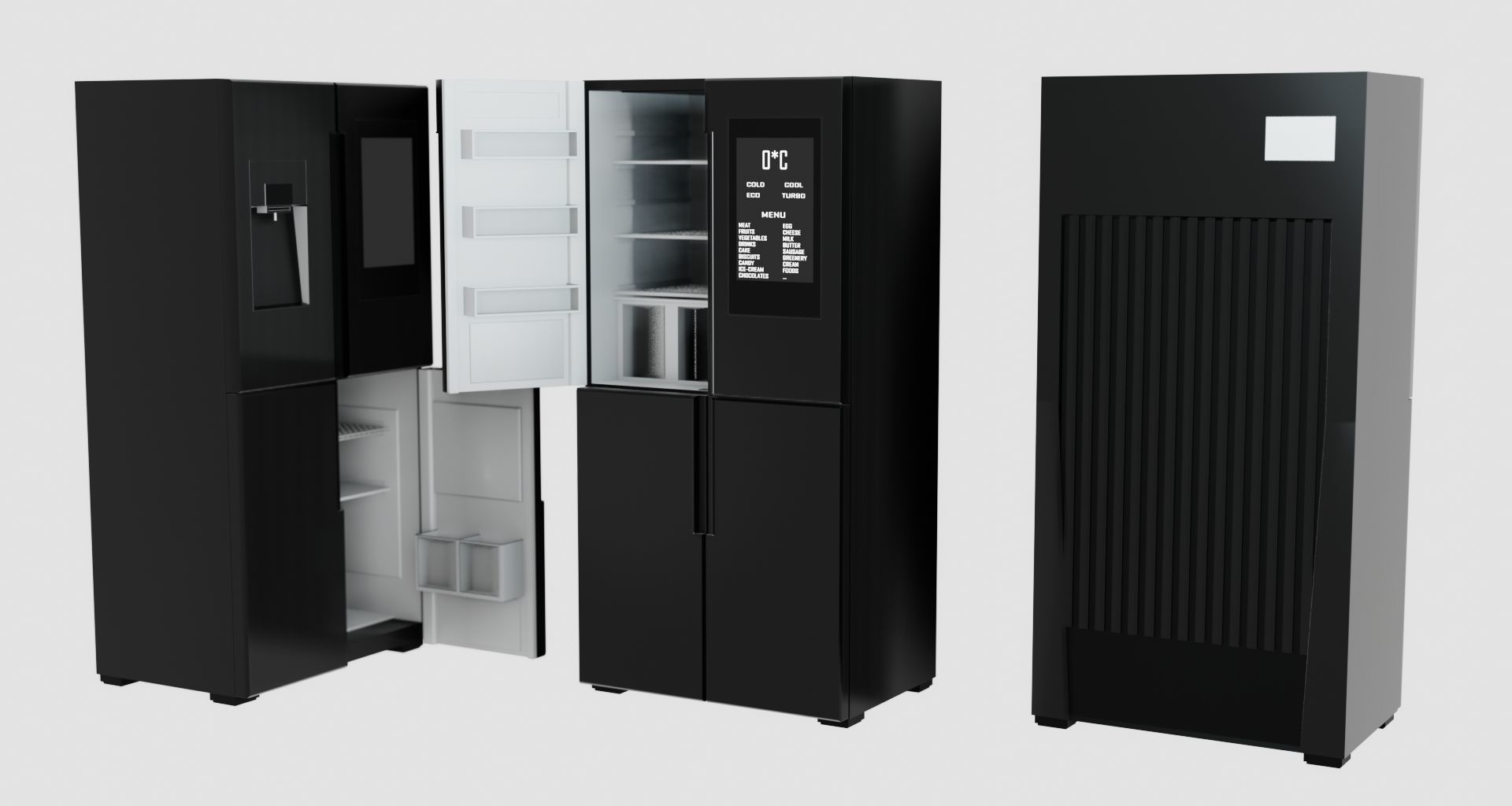 Artel no frost refrigerator 3D model | CGTrader