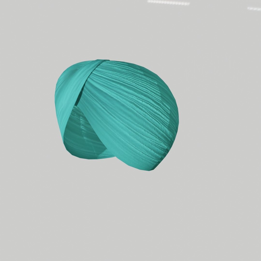 Realistic Punjabi Sikh Turban with 5 Different colors 3D model | CGTrader