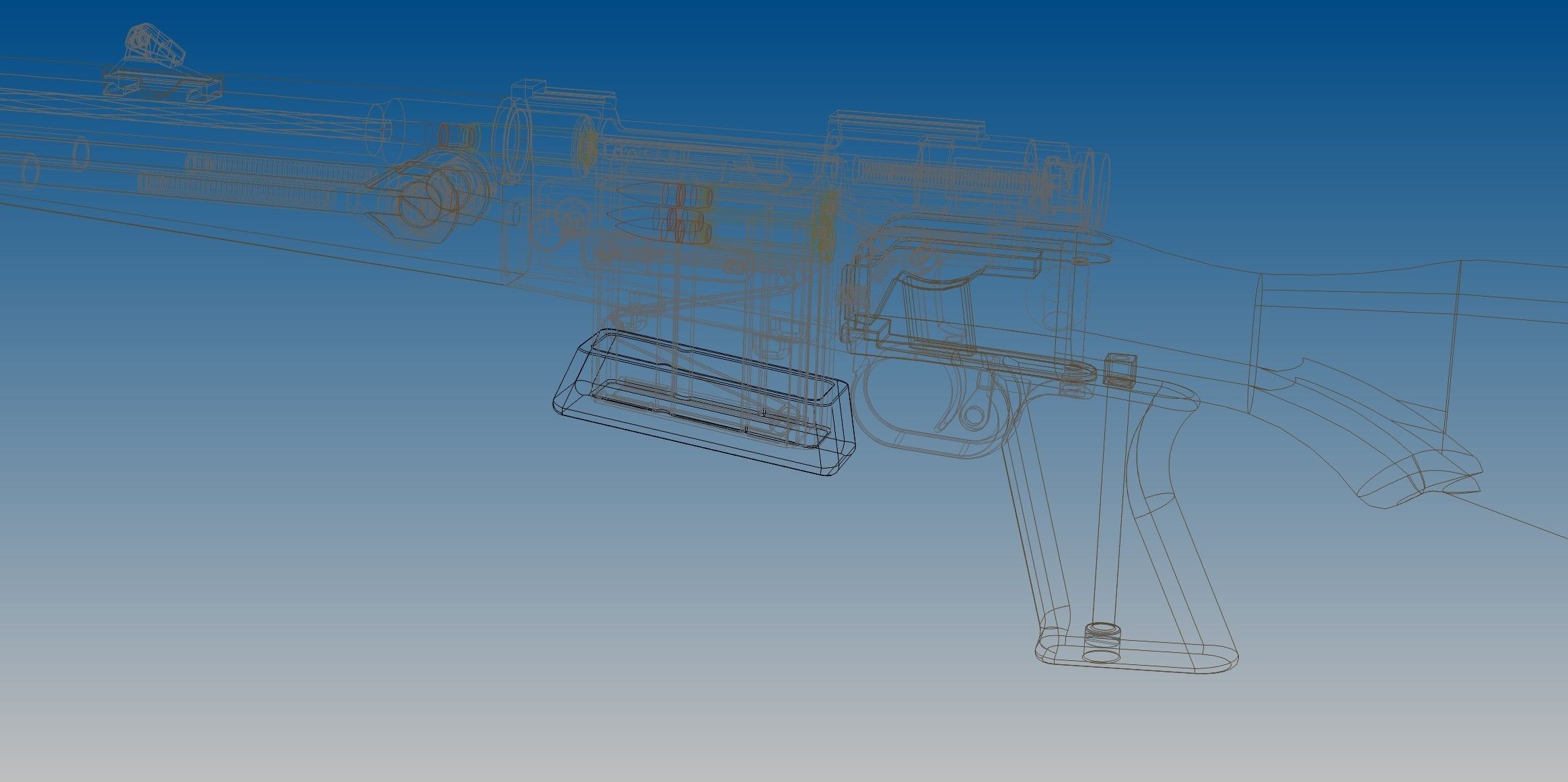 FRF1 rifle 3D model | CGTrader