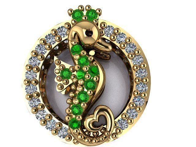 Pandora - Charm 3D model 3D printable | CGTrader