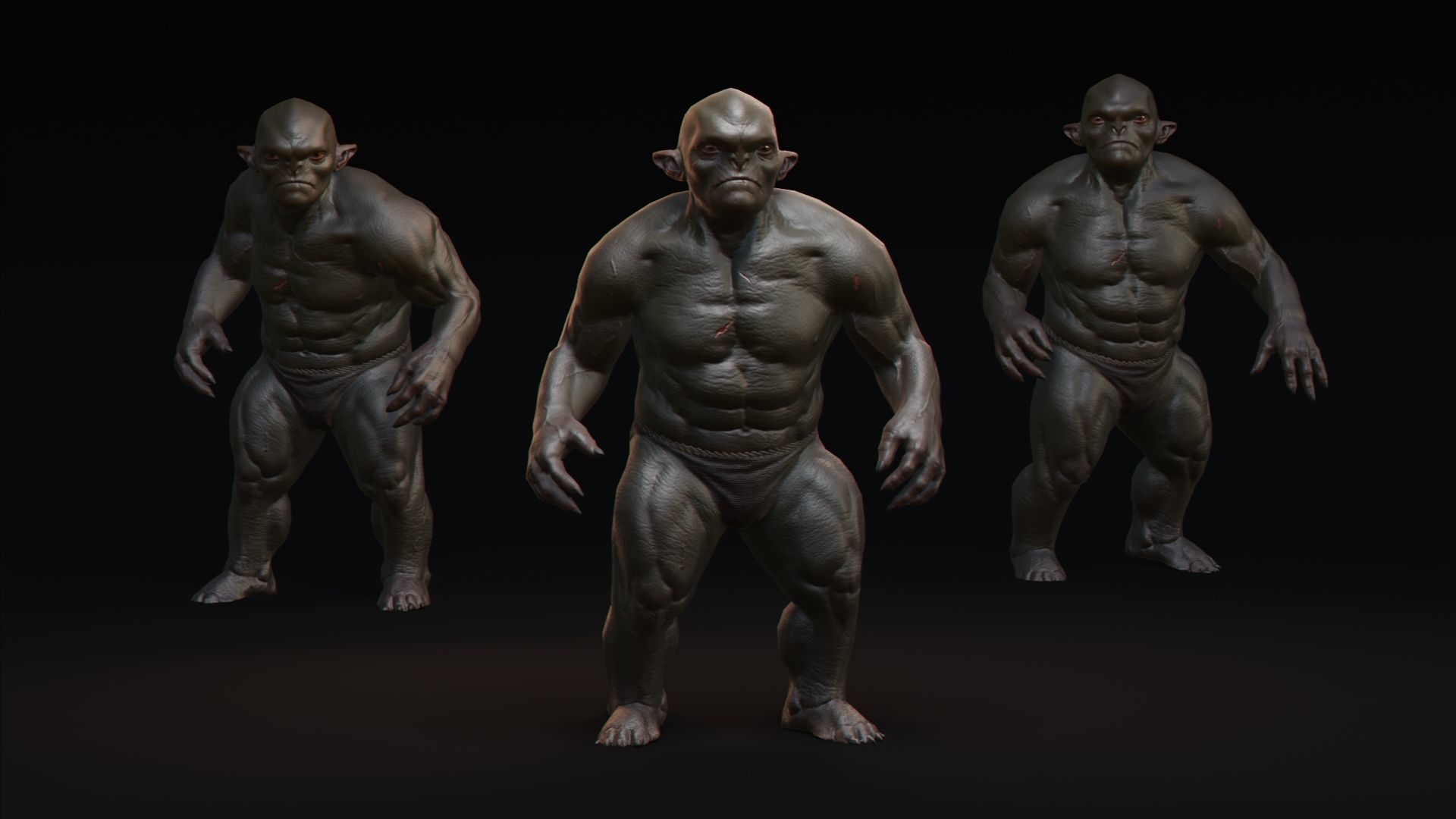 3D model Small Goblin VR / AR / low-poly rigged | CGTrader
