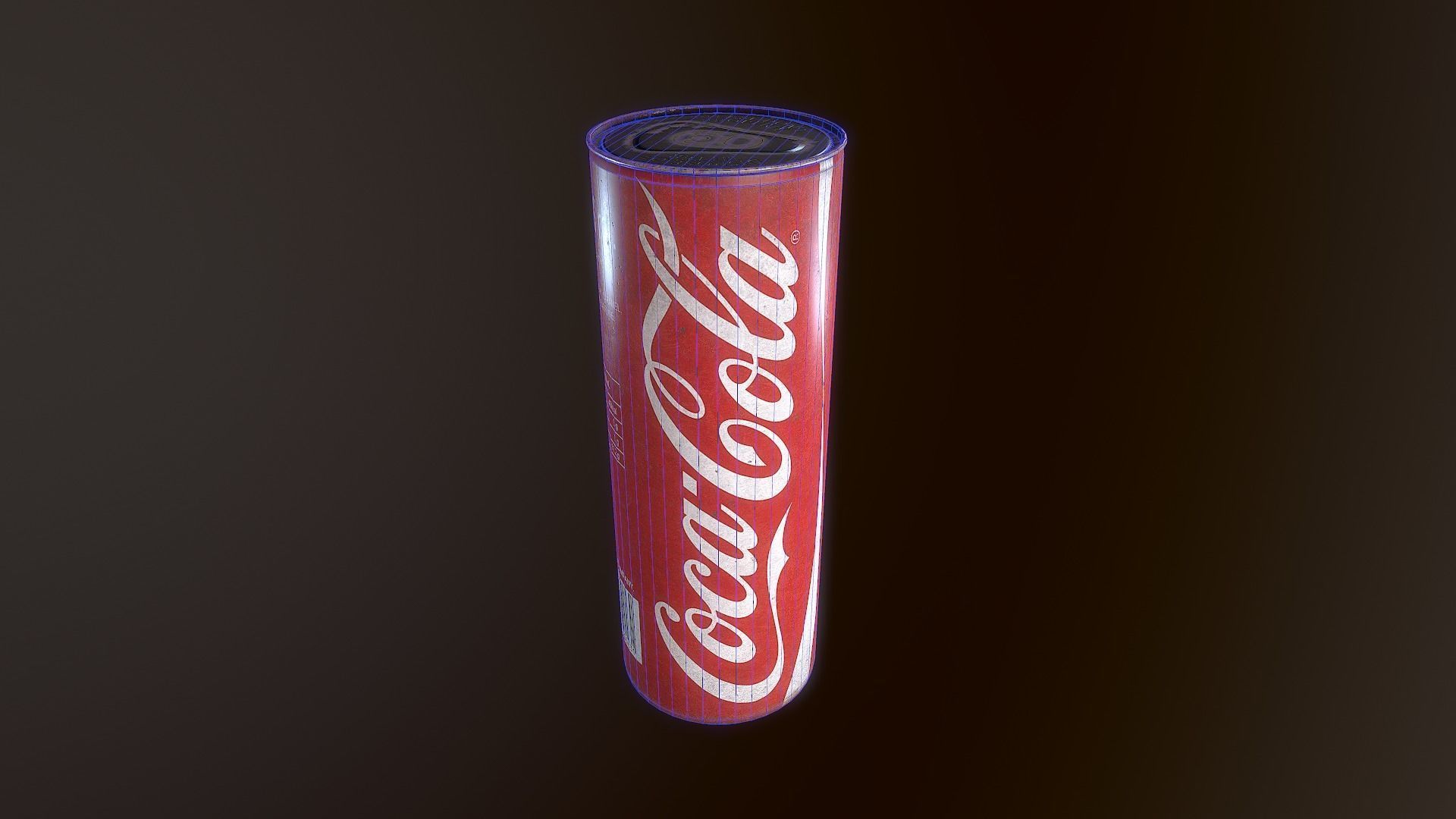 3D model Coca-Cola Generic Soda Can VR / AR / low-poly | CGTrader