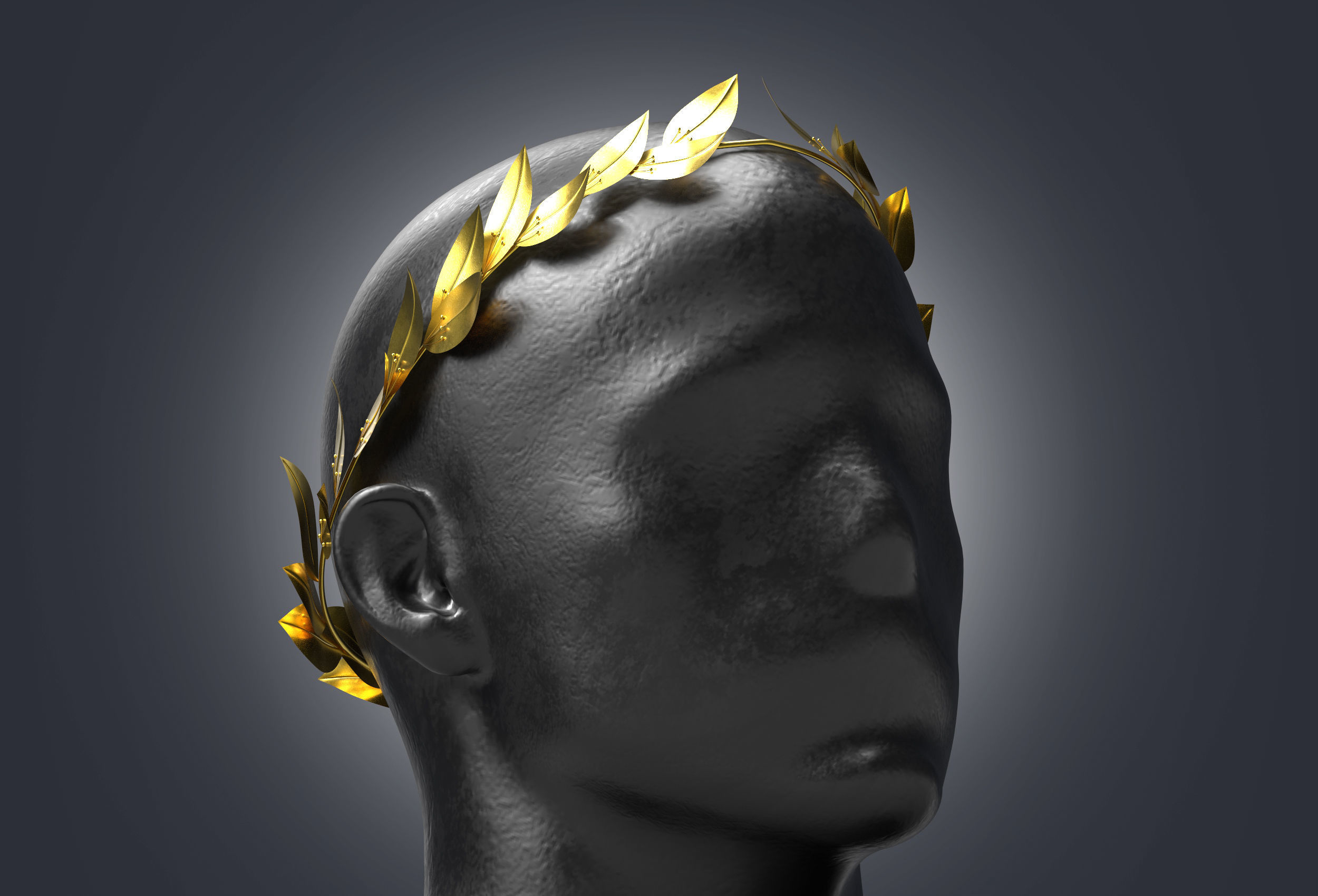 3D model Laurel Wreath VR / AR / low-poly | CGTrader