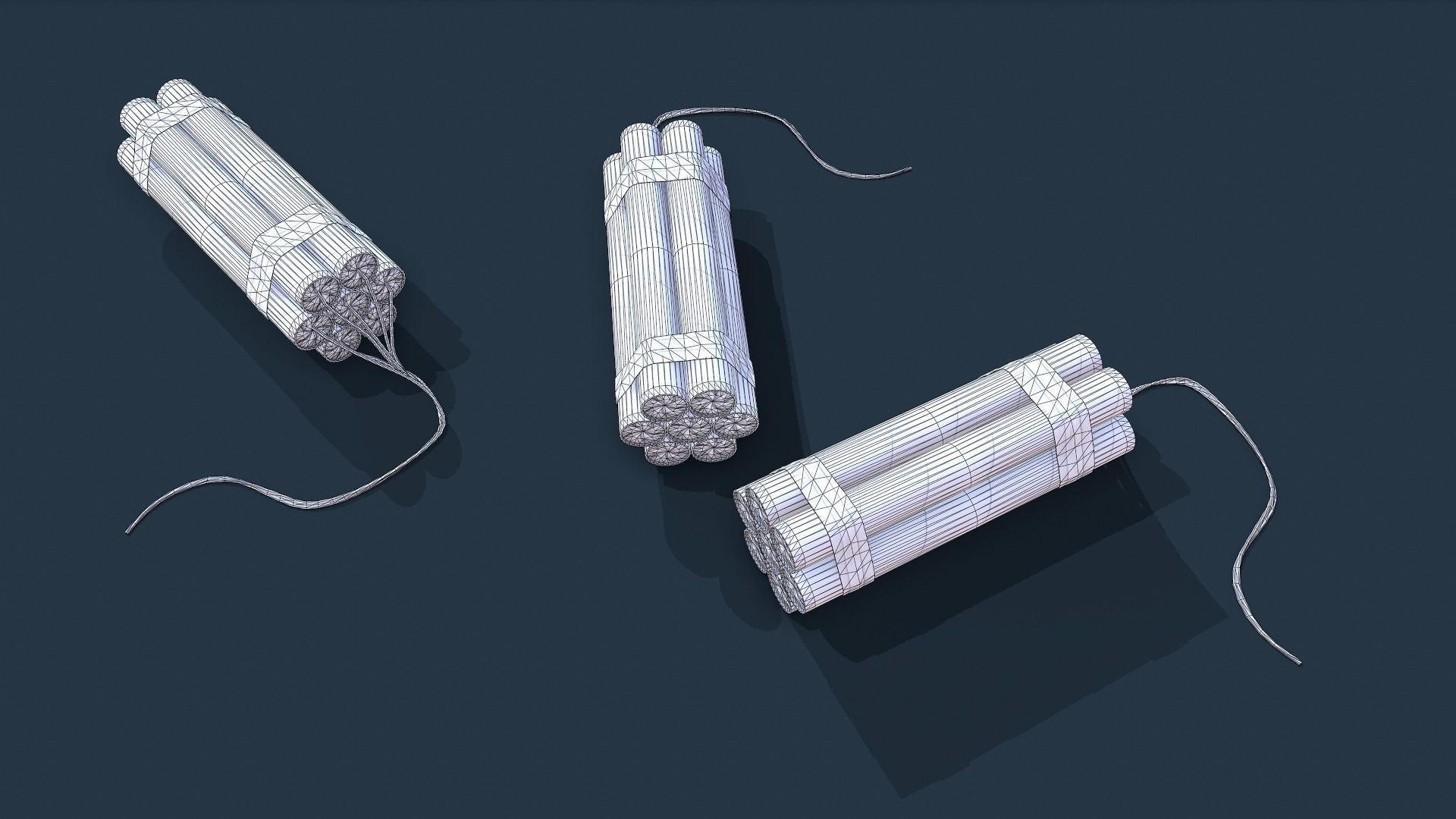 3D model Explosive Devices VR / AR / low-poly | CGTrader