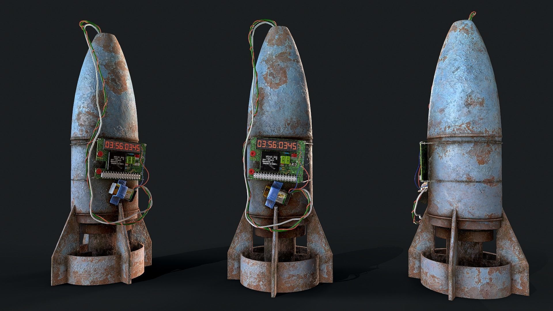 3D model Explosive Devices VR / AR / low-poly | CGTrader