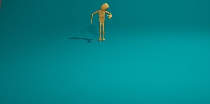 dancing charecter 3D model animated rigged | CGTrader