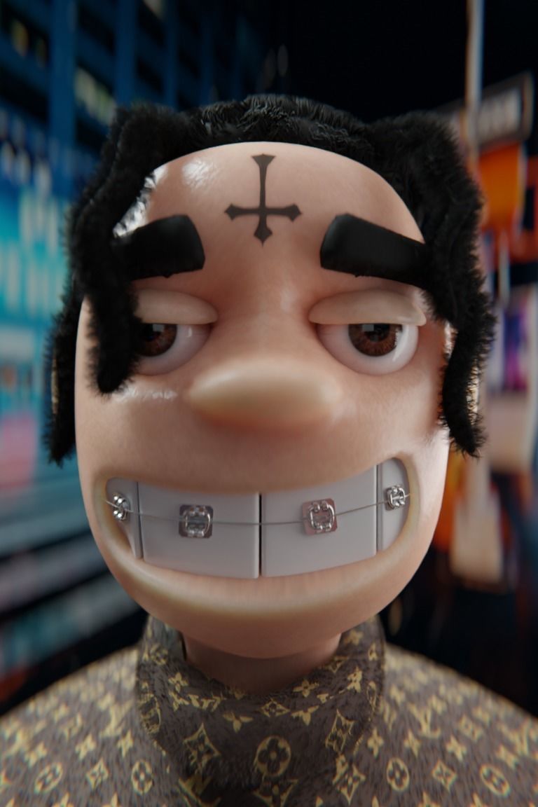 3D model Stylized Hip Hop NFT Character - VR / AR / low-poly | CGTrader