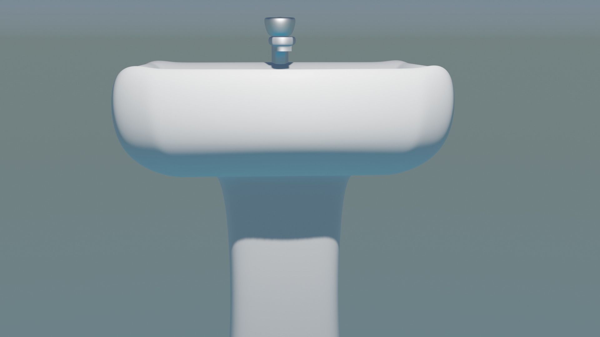 bathroom sink 3D model animated | CGTrader