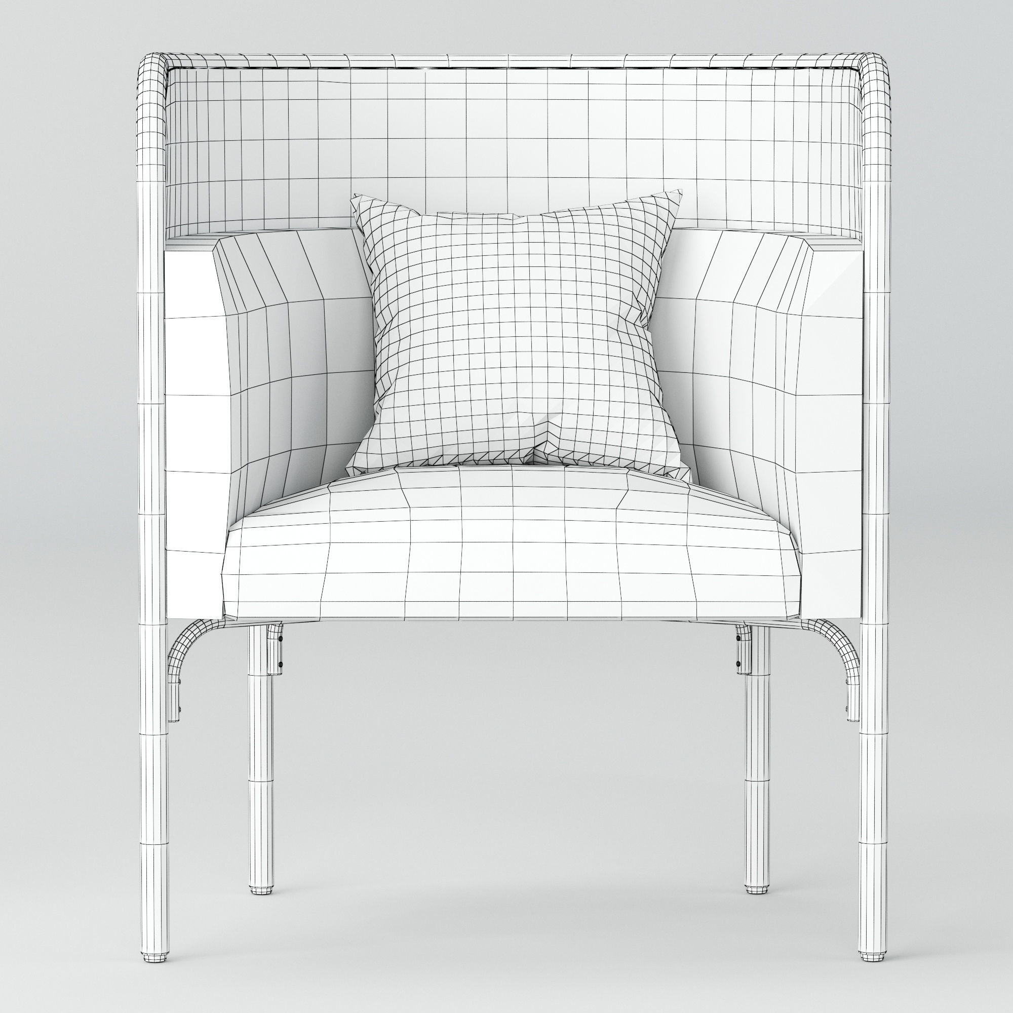 Leta Lounge chair 3D model | CGTrader