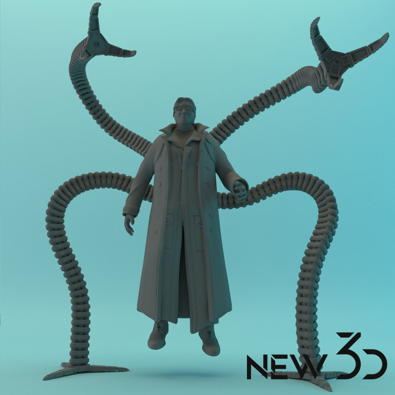 Doctor Octopus Alfred Molina Spiderman 2 Tobey maguire 3D model 3D ...