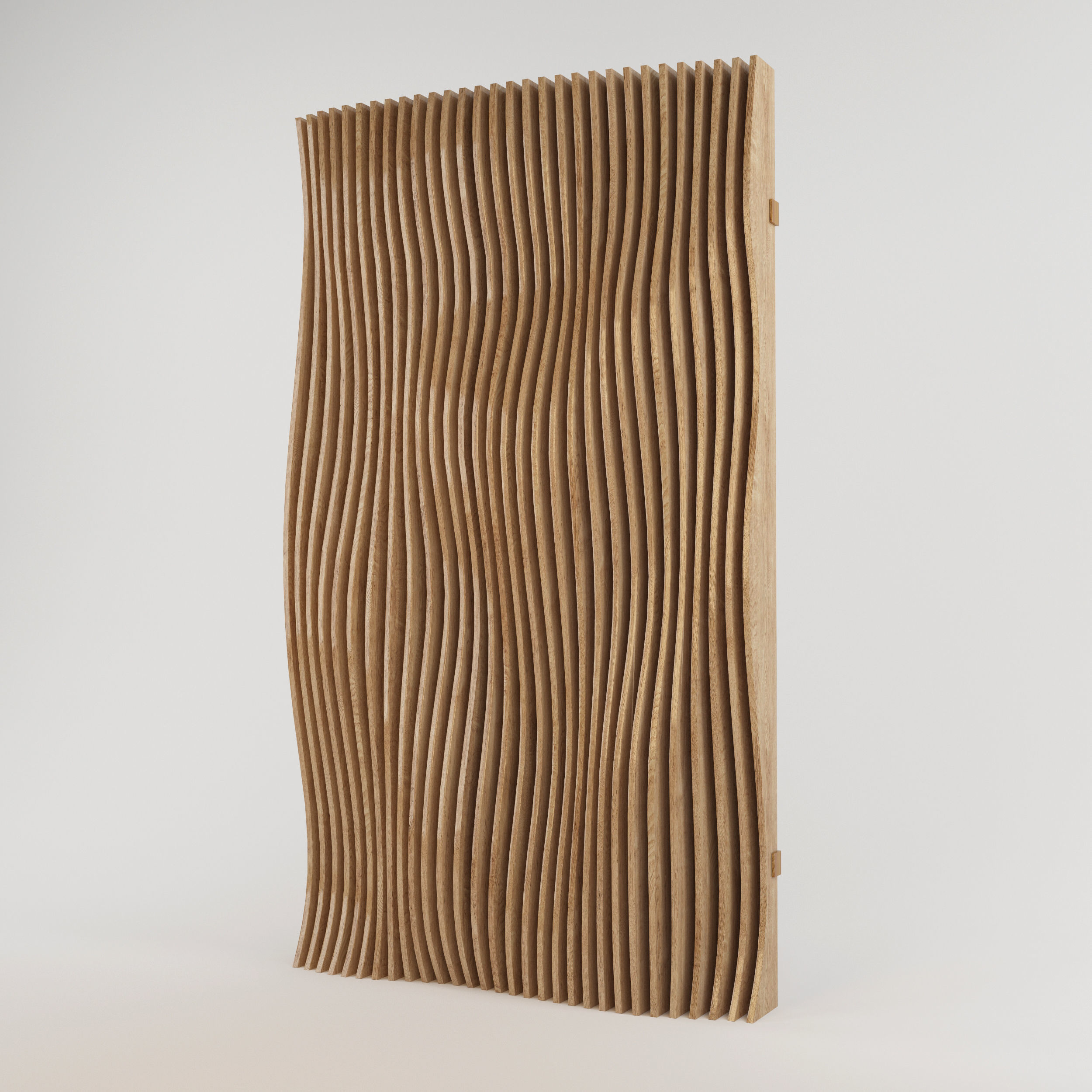 3D model Parametric Wood Wall Panel VR / AR / low-poly | CGTrader