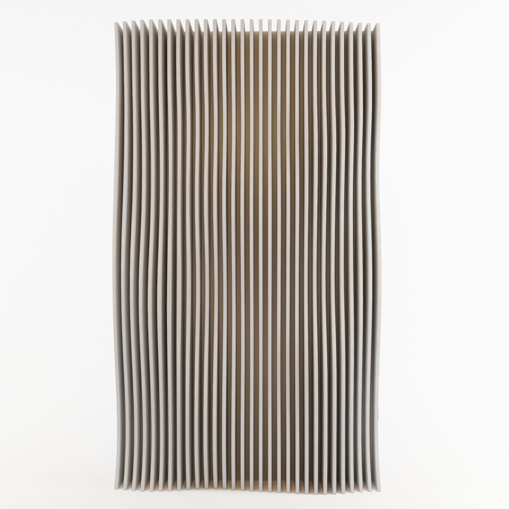 3D model Parametric Wood Wall Panel VR / AR / low-poly | CGTrader