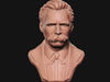 Friedrich Nietzsche 3D printable sculpture 3D model 3D printable | CGTrader