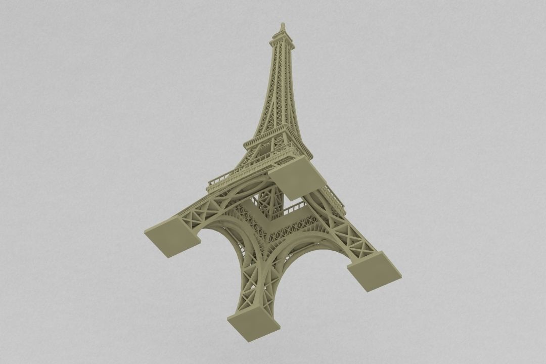 Eiffel Tower 3D model 3D printable | CGTrader