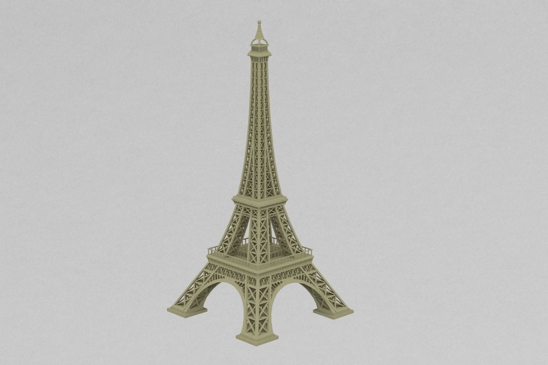 Eiffel Tower 3D model 3D printable | CGTrader