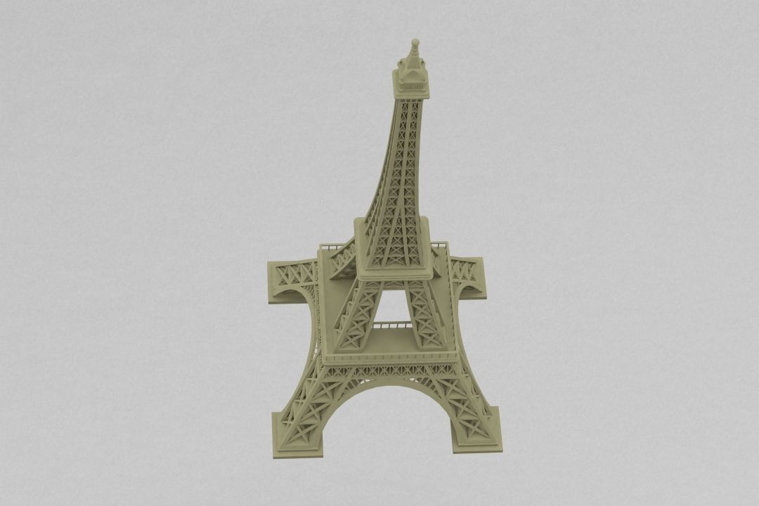Eiffel Tower 3D model 3D printable | CGTrader