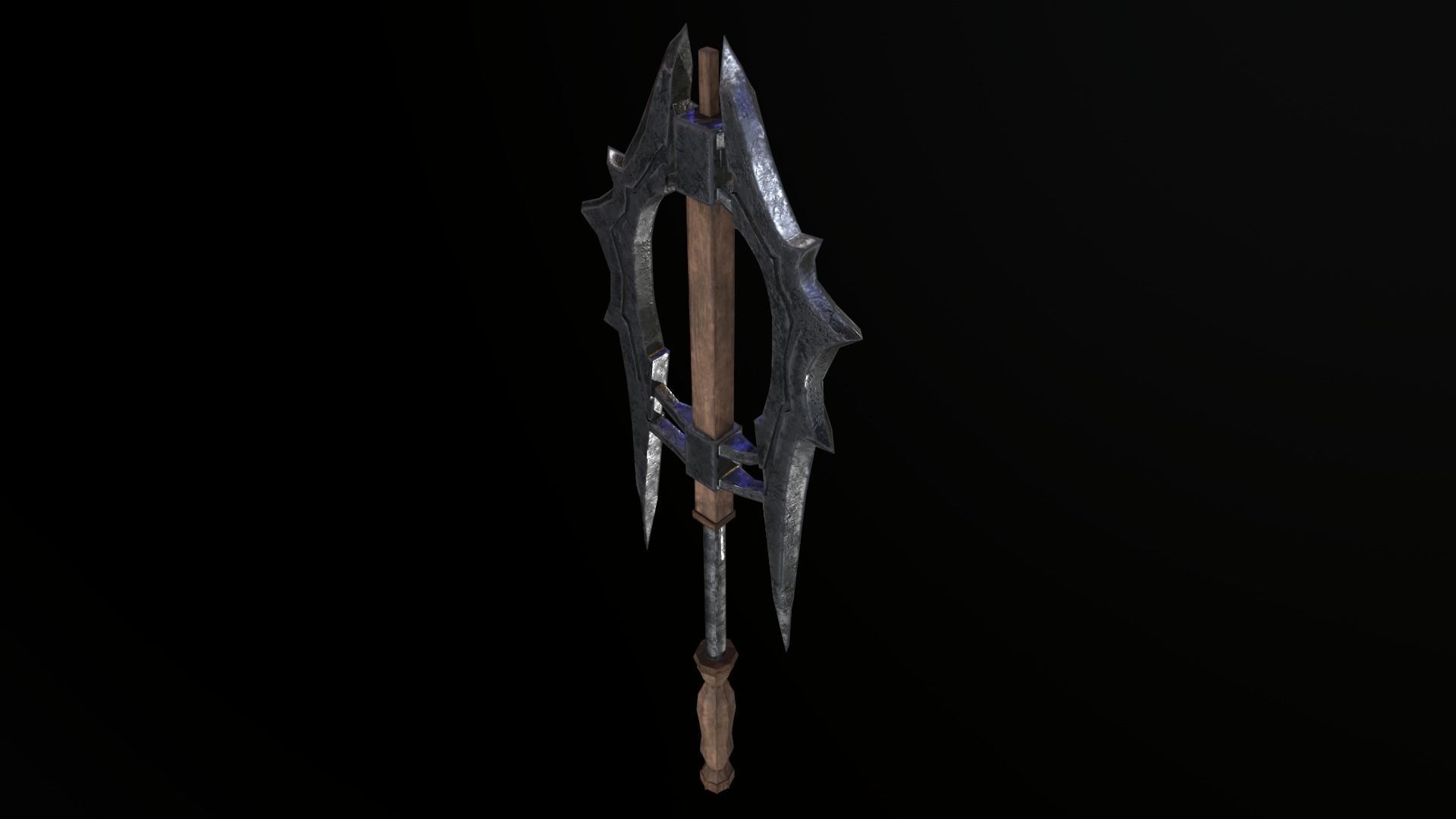 3D model Labris double - sided battle axe VR / AR / low-poly | CGTrader