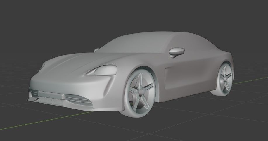 3D printable solid car 3D model 3D printable | CGTrader